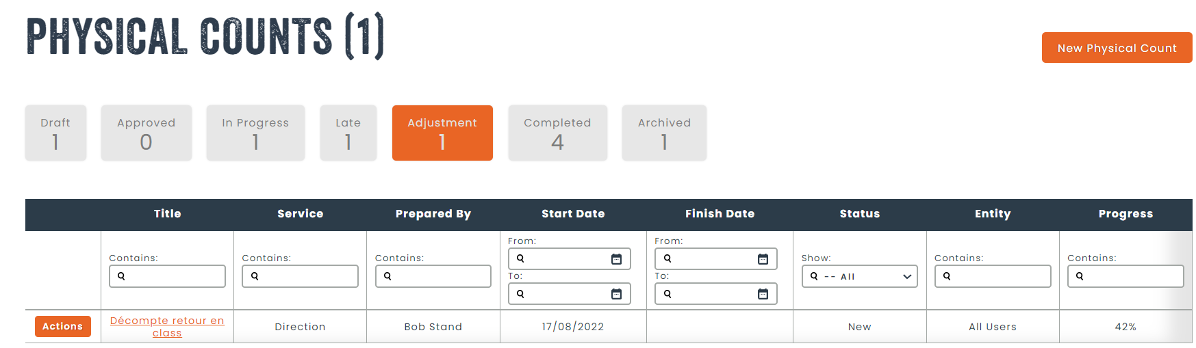 Introduction to physical counts – Knowledgebase