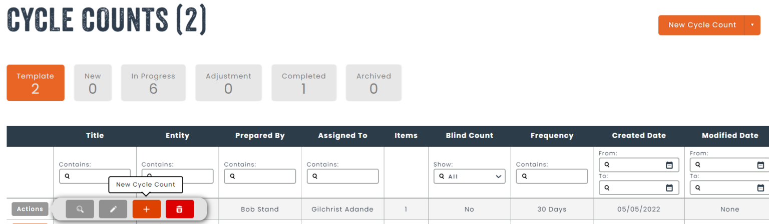 Introduction to cycle counts – Knowledgebase