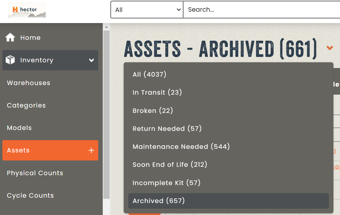 Asset Archiving Guide – Knowledgebase